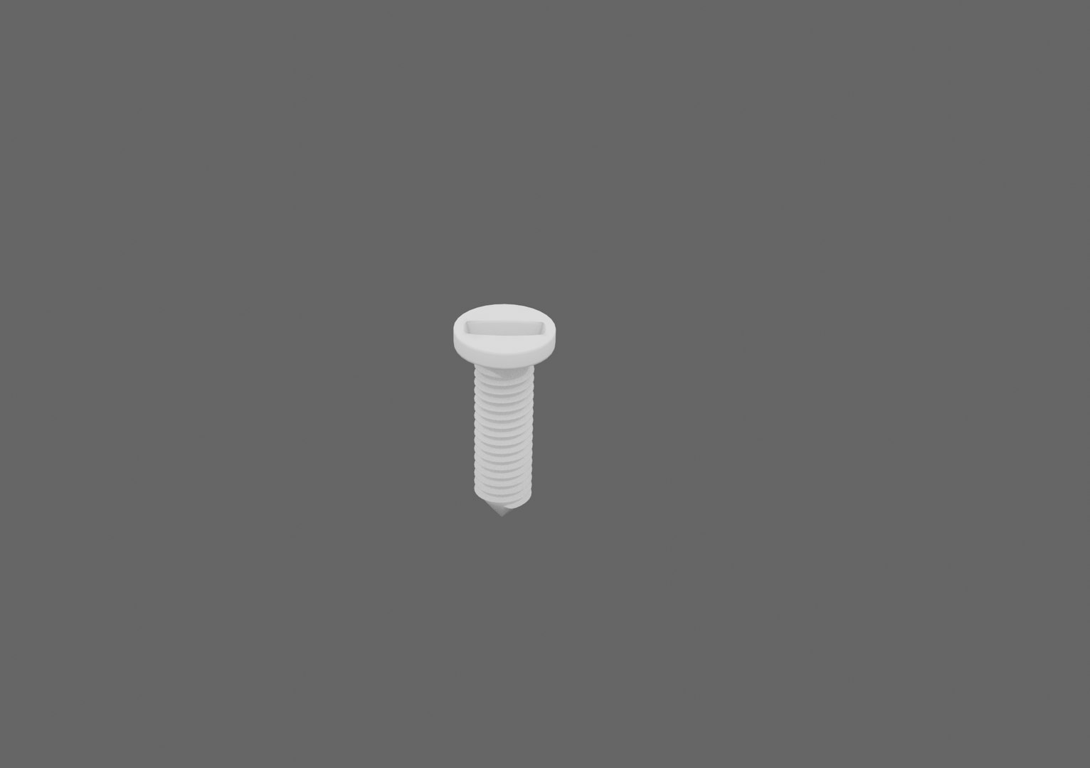 Simple Screw Model - TurboSquid 2288997