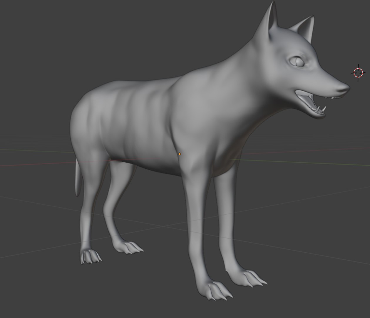 3D Gray Wolf Base Mesh Model - TurboSquid 2407827