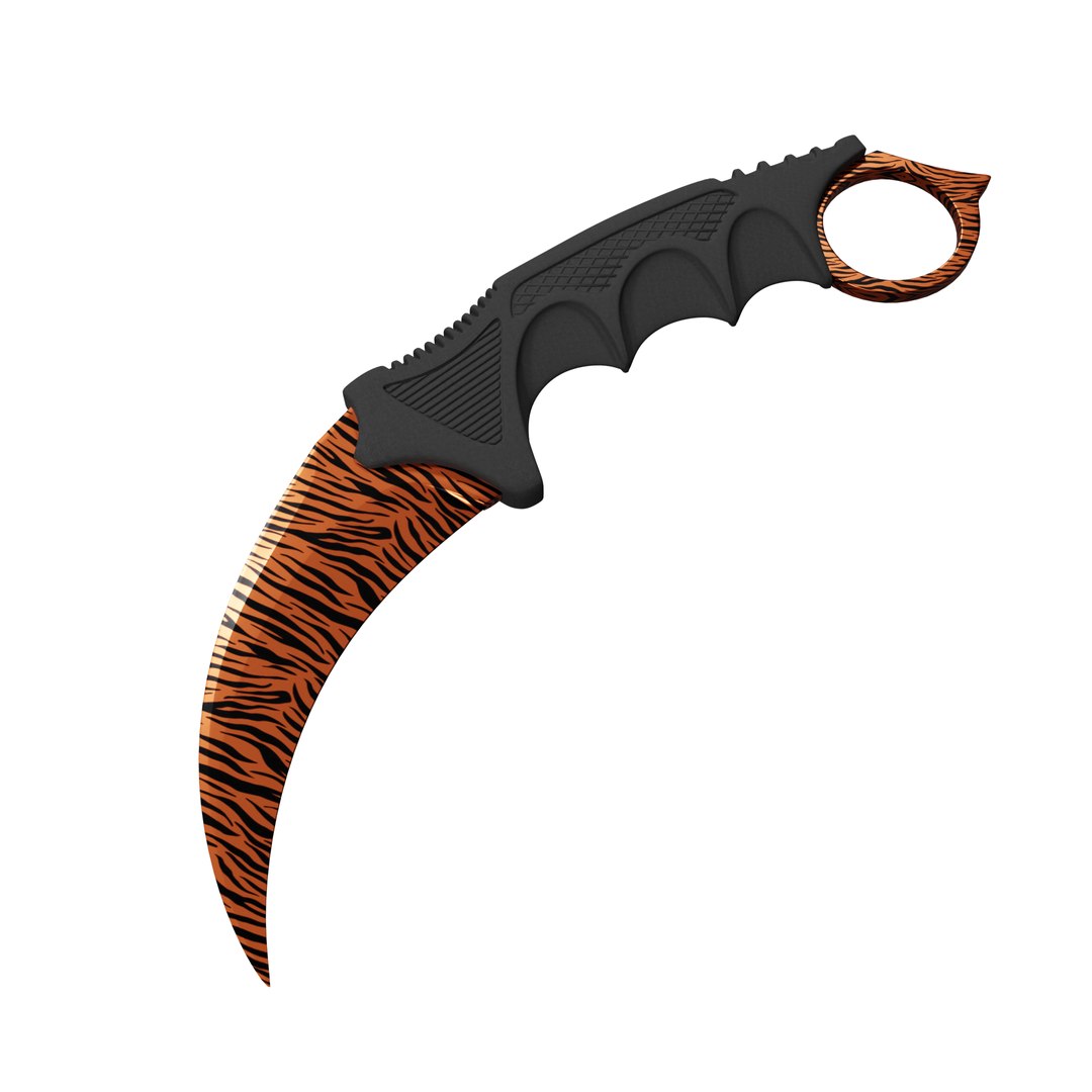 Karambit Camo Collection 3D Model - TurboSquid 1947828