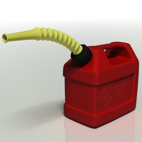 gas tank 3d model