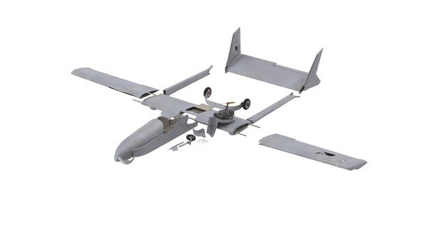 modelo 3d El dron Mugin 5 se estrelló - TurboSquid 2223774