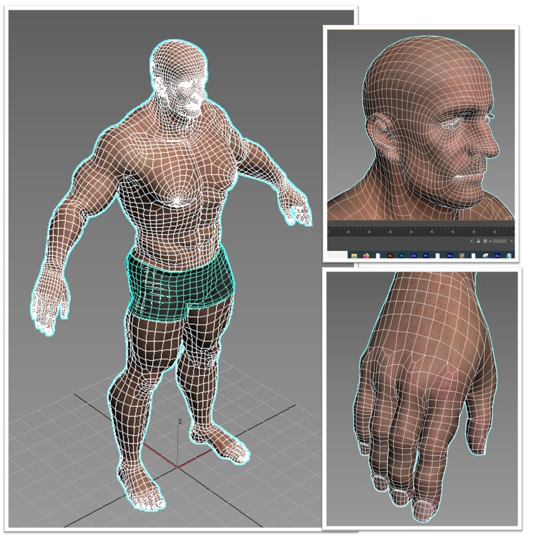 Man Strong 3D Model - TurboSquid 1654834