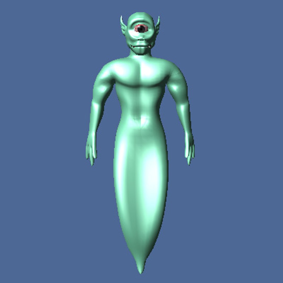 Sea Monster 3d Model