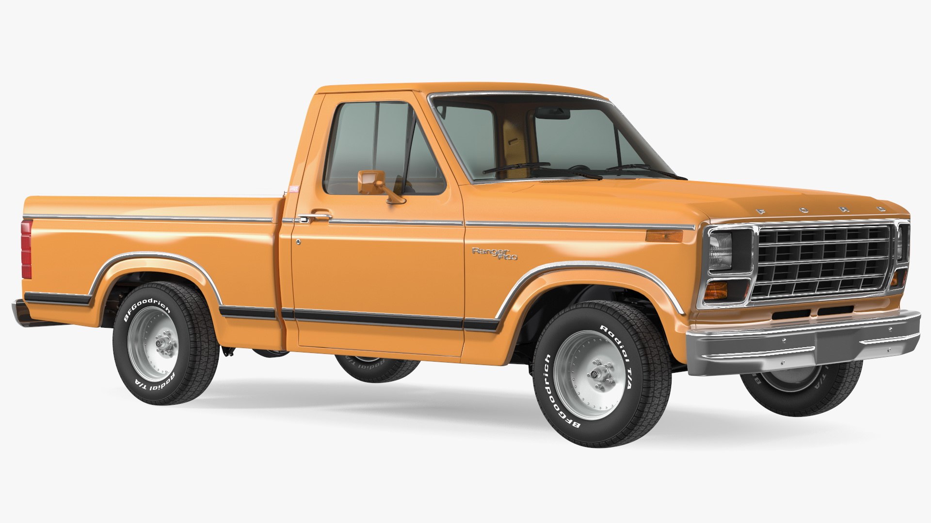 1979 Ford Truck Orange
