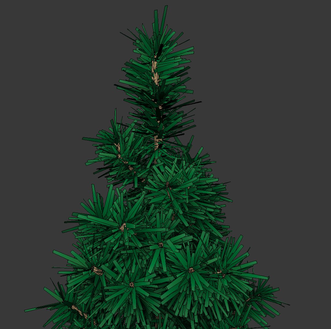 3d Model Fir Trees