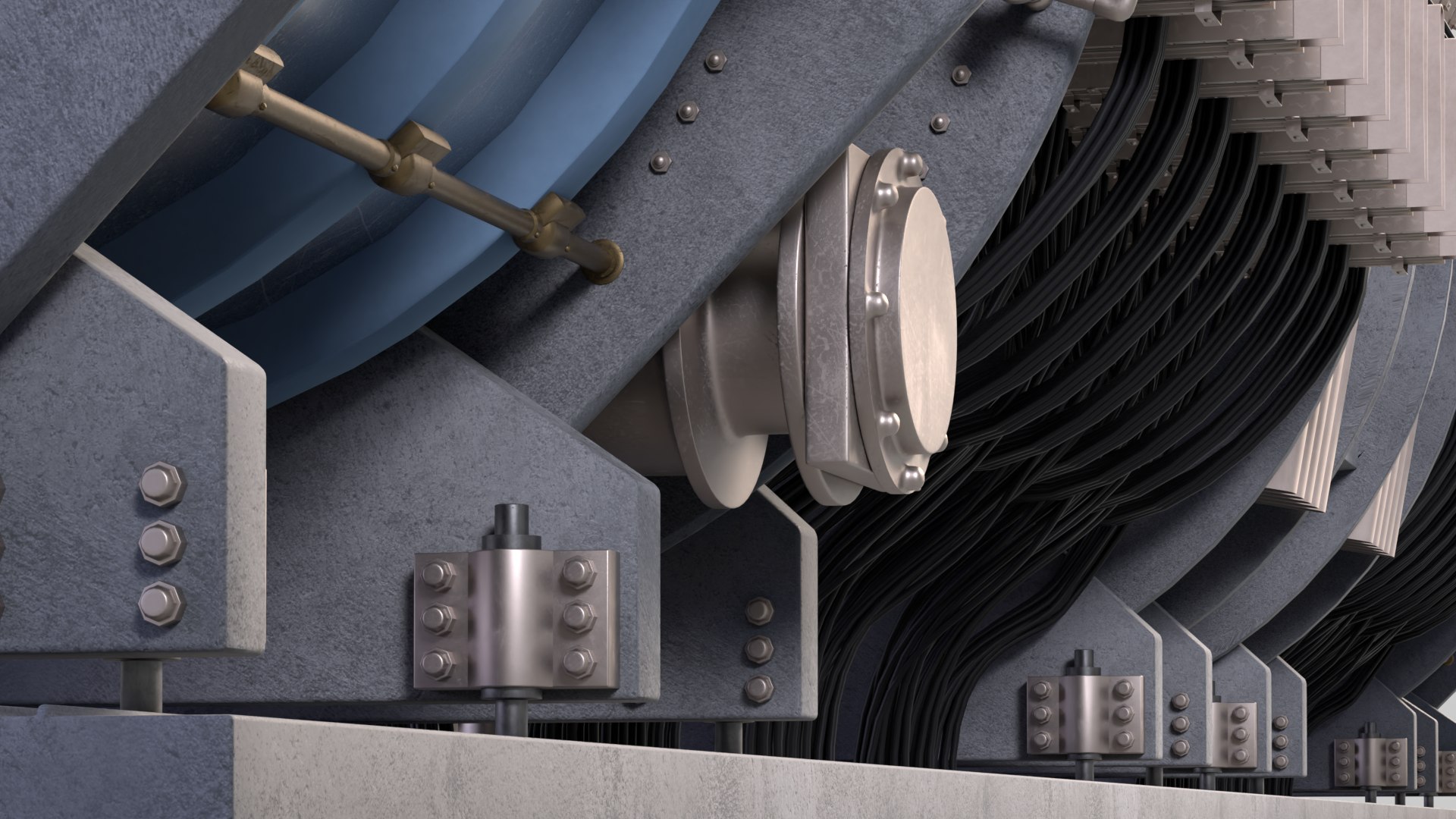 Helion Nuclear Fusion Reactor 3D model - TurboSquid 2156999