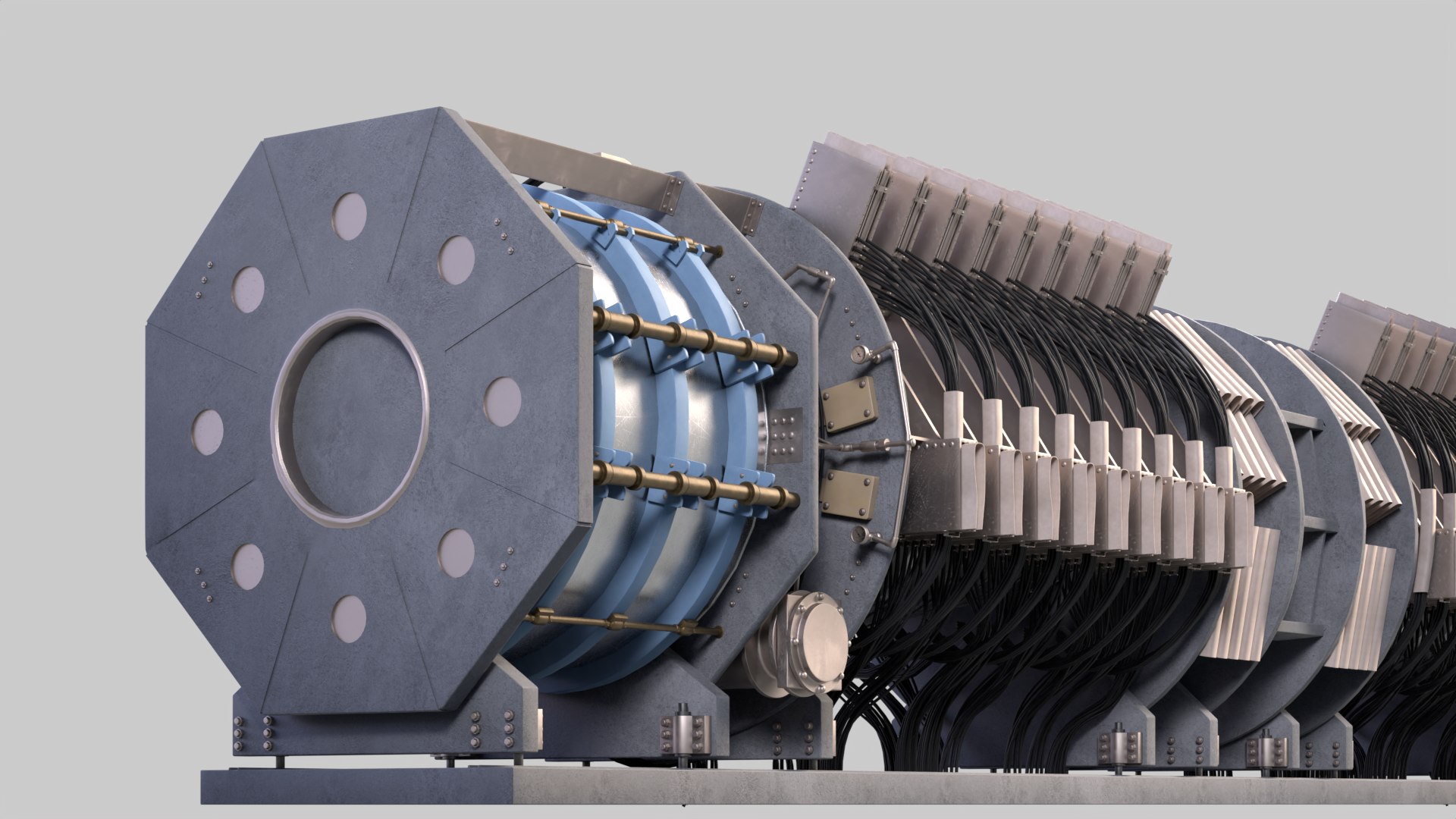 Helion Nuclear Fusion Reactor 3D model - TurboSquid 2156999