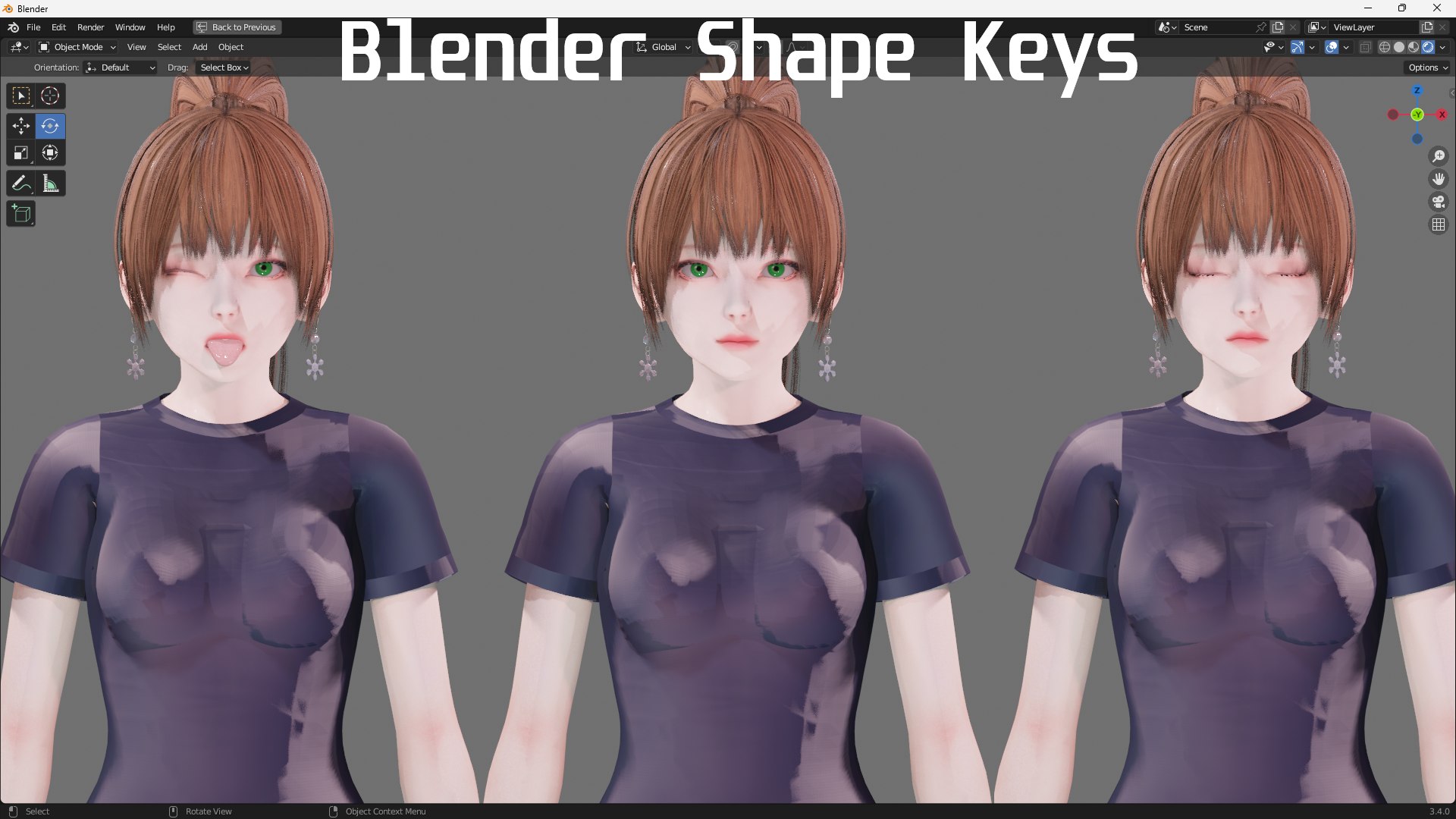 3D Casual Clothing 0016 - UE5 - Unity - Blender - Animated - Realistic Female Character ...