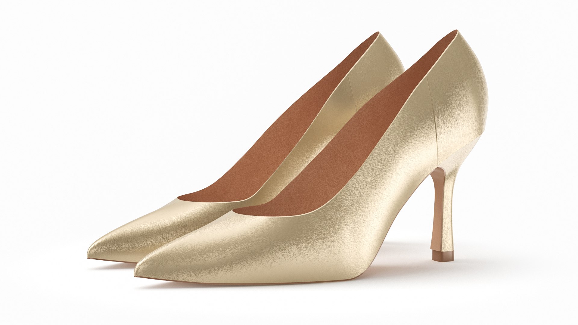 3D High Heels Women Shoes 02 Model - TurboSquid 2321767