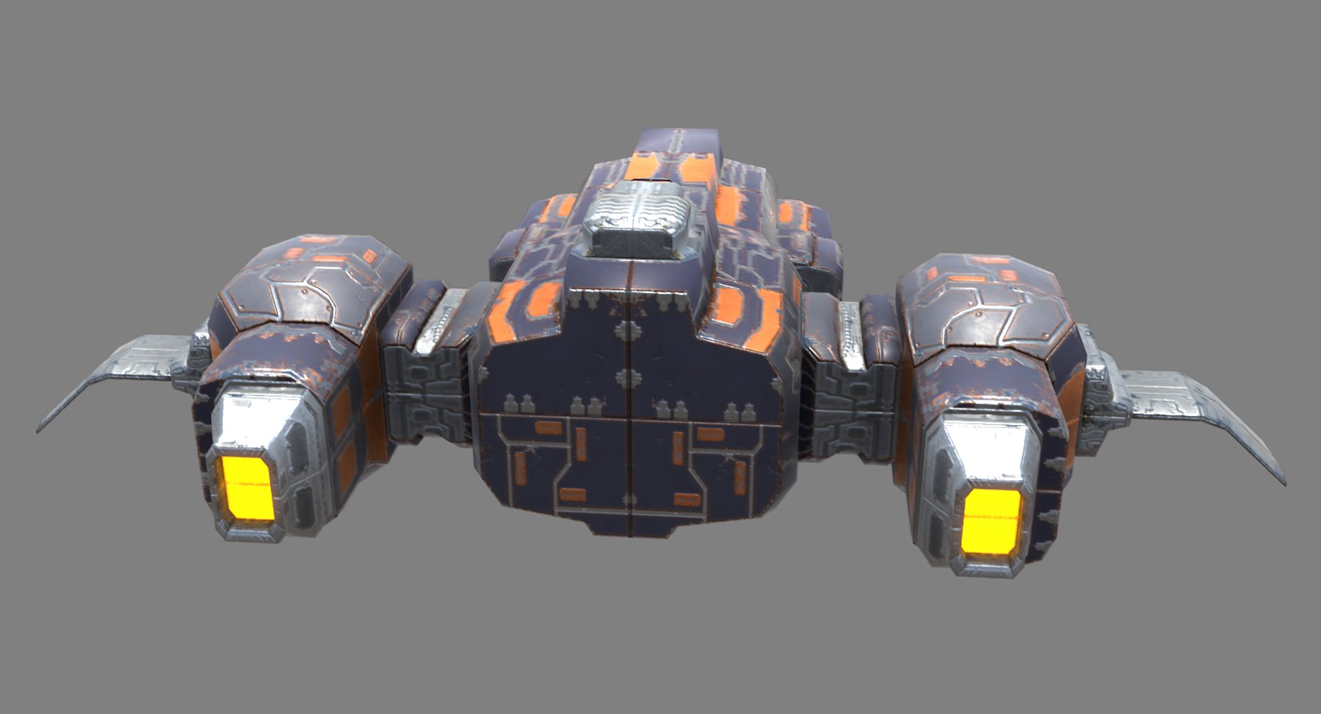 Plasma corvette 3D model - TurboSquid 1433357