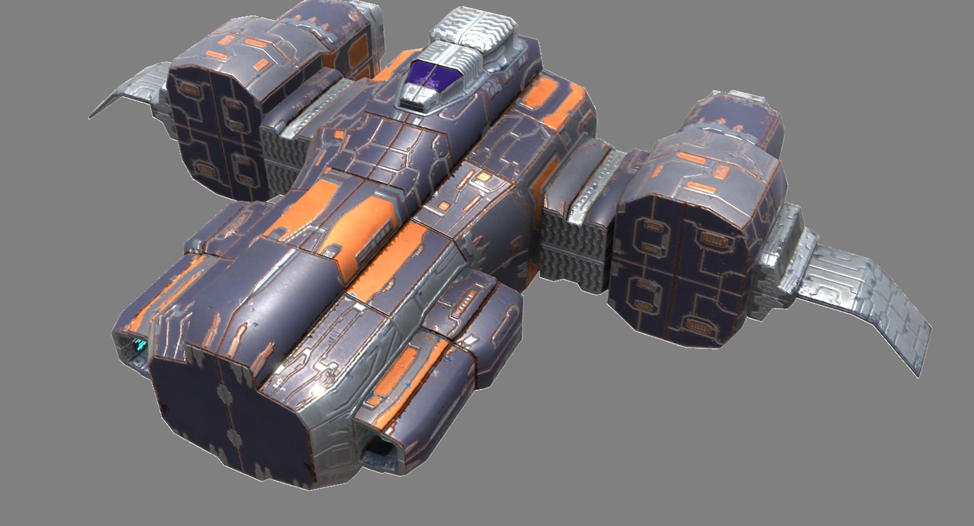 Plasma corvette 3D model - TurboSquid 1433357