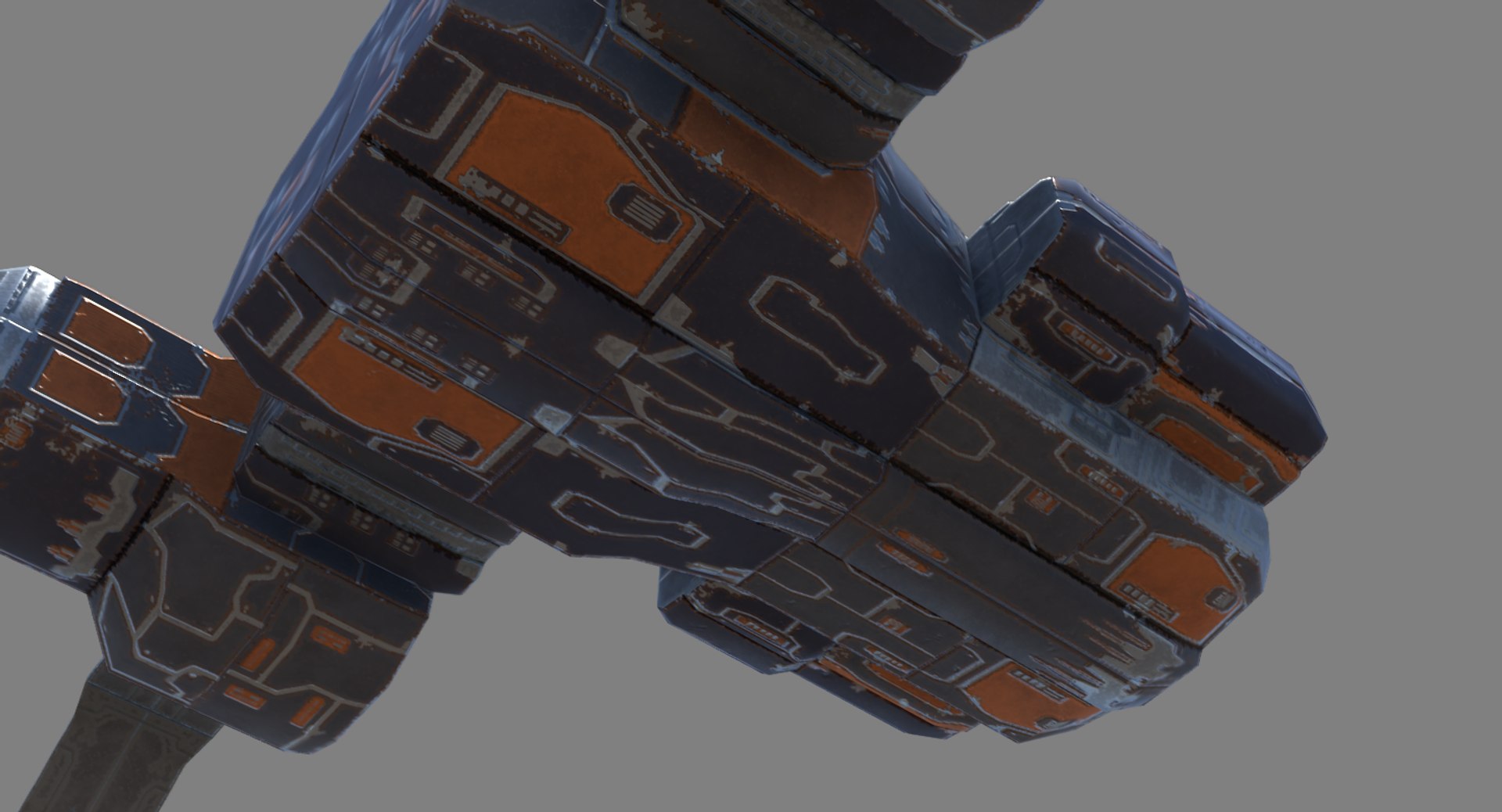 Plasma corvette 3D model - TurboSquid 1433357