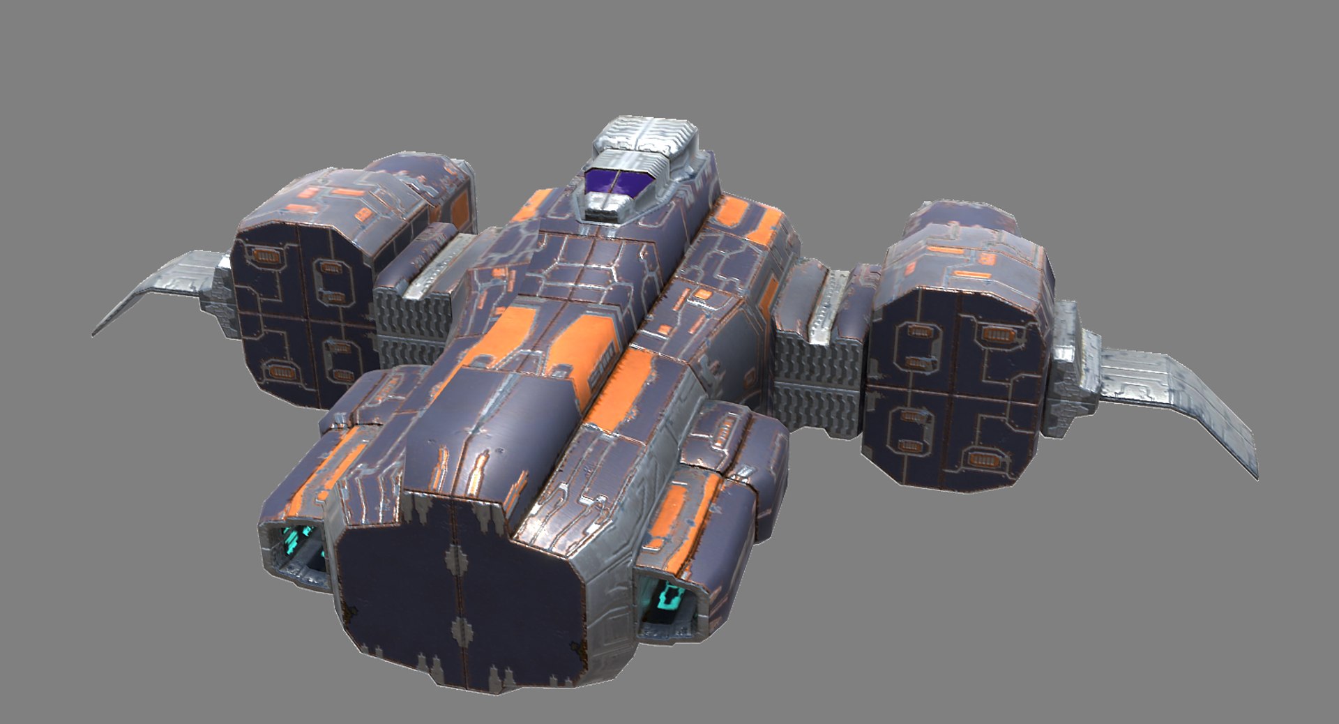 Plasma corvette 3D model - TurboSquid 1433357