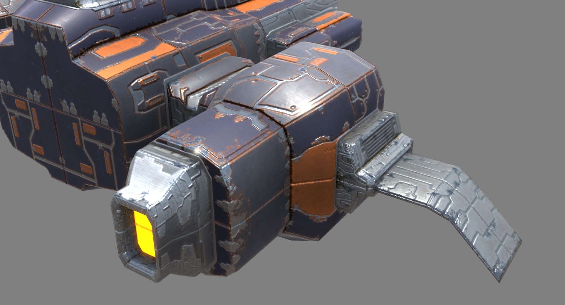 Plasma corvette 3D model - TurboSquid 1433357