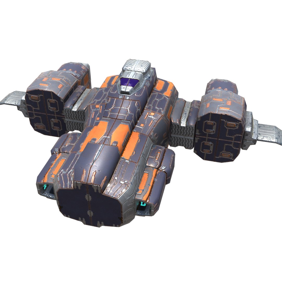 Plasma corvette 3D model - TurboSquid 1433357