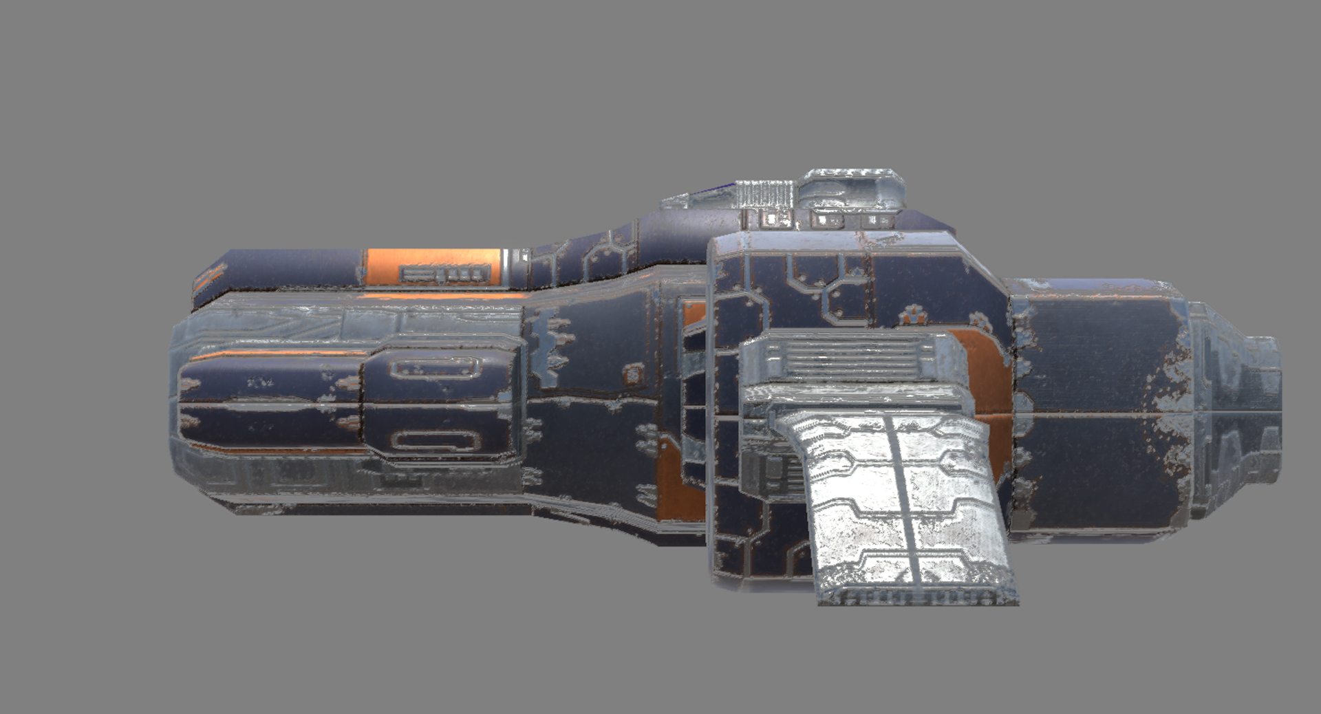 Plasma corvette 3D model - TurboSquid 1433357