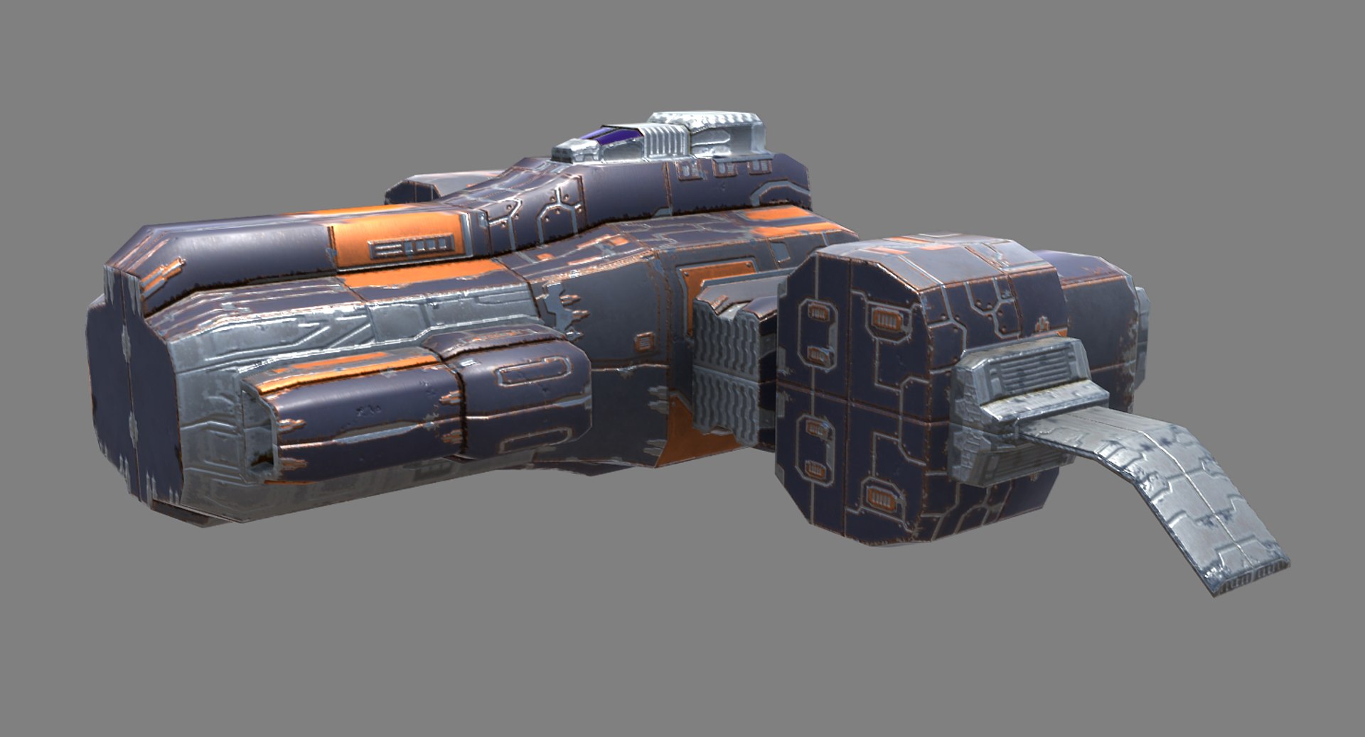 Plasma corvette 3D model - TurboSquid 1433357