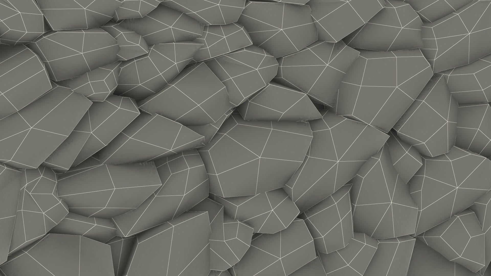 3D Stone Block Fence - TurboSquid 2288488