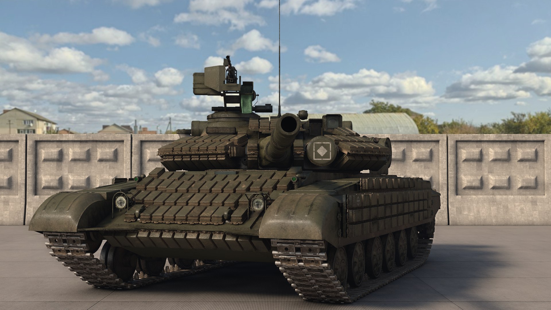 Soviet Battle Tank T-64 3D Model - TurboSquid 1488556