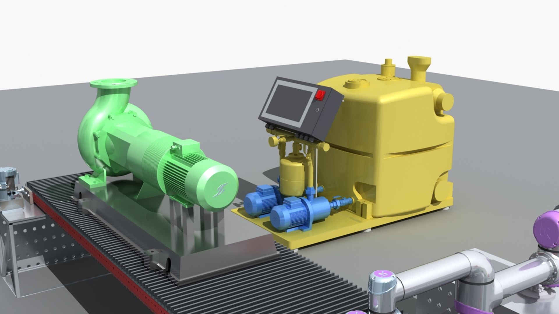 Industrial Equipment 32 - Motor Production Line 3D Model - TurboSquid ...