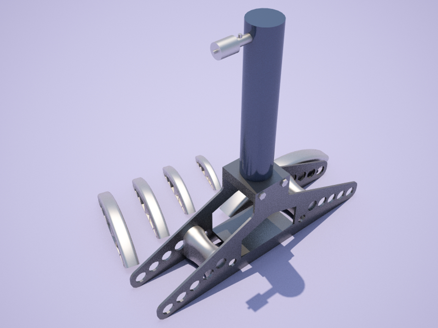 Tube bender 3D model - TurboSquid 1290155