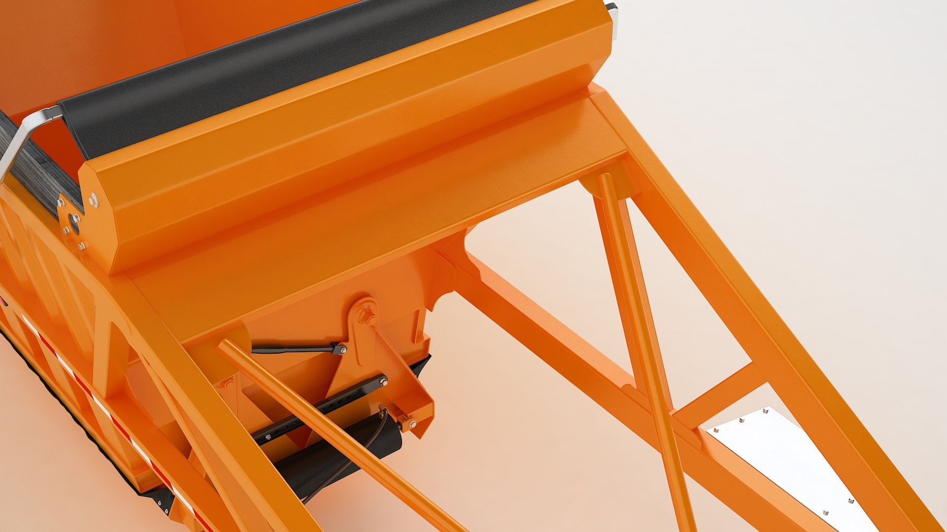 Belly Dump Trailer 02 3D - TurboSquid 2046198