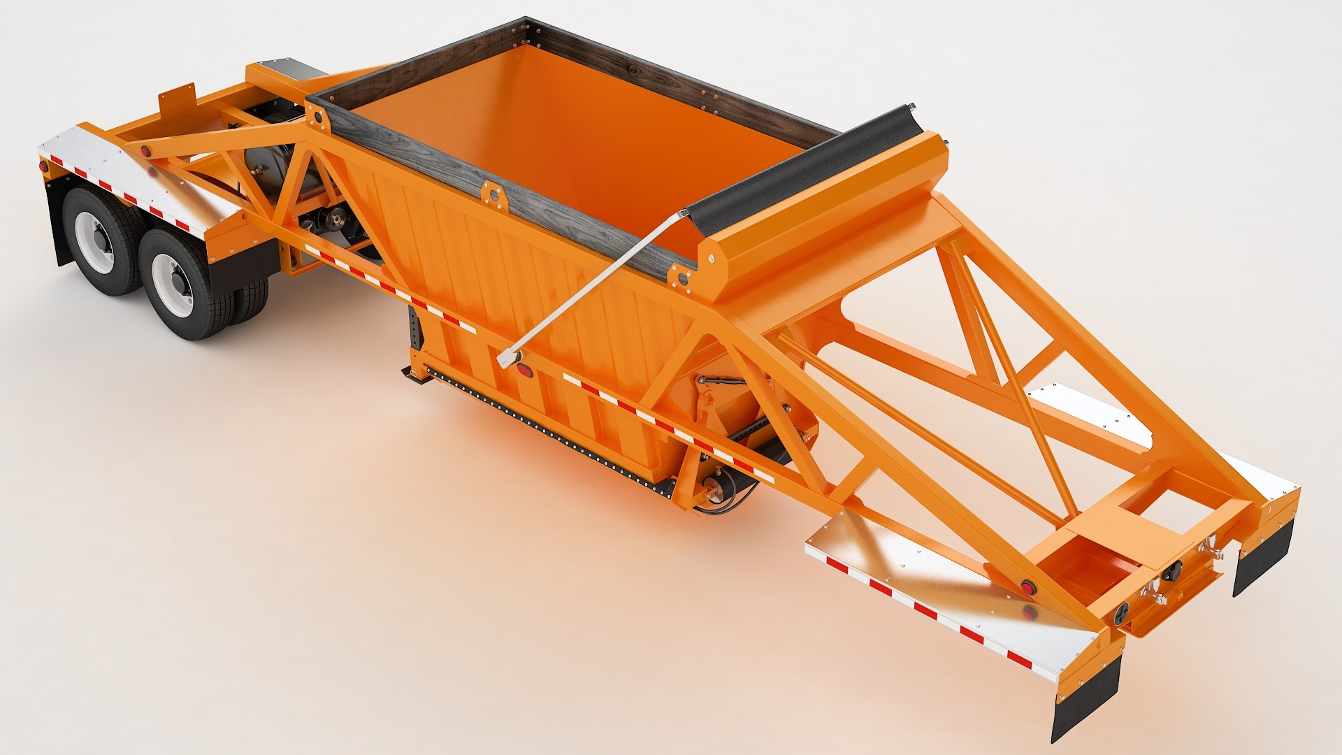 Belly Dump Trailer 02 3D - TurboSquid 2046198