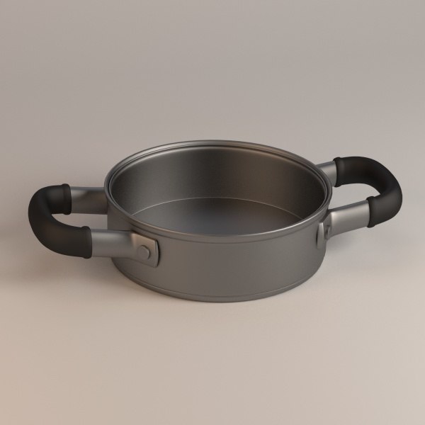 3d cooking pot model