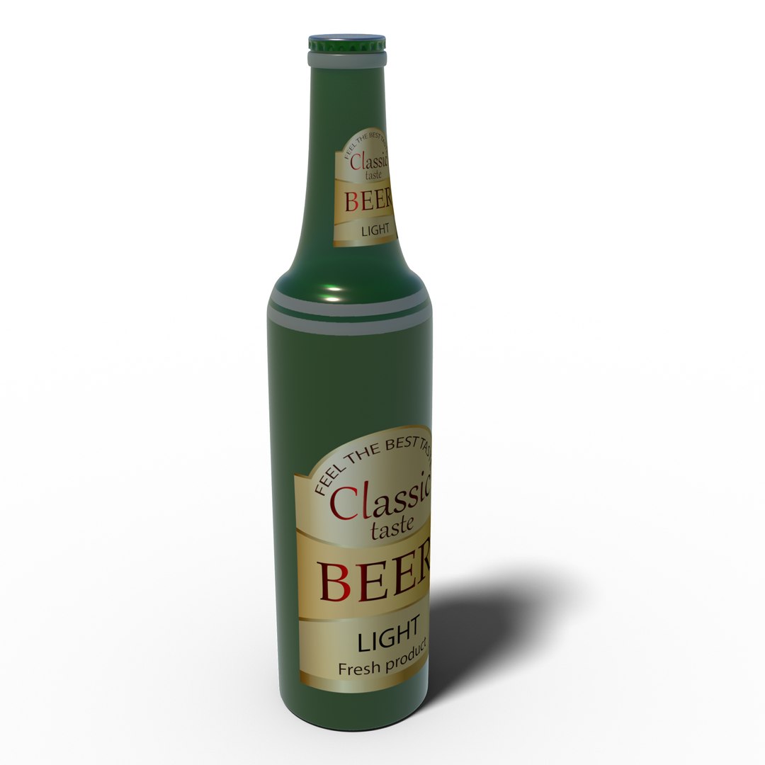 3D model Beer Bottle - TurboSquid 2078957