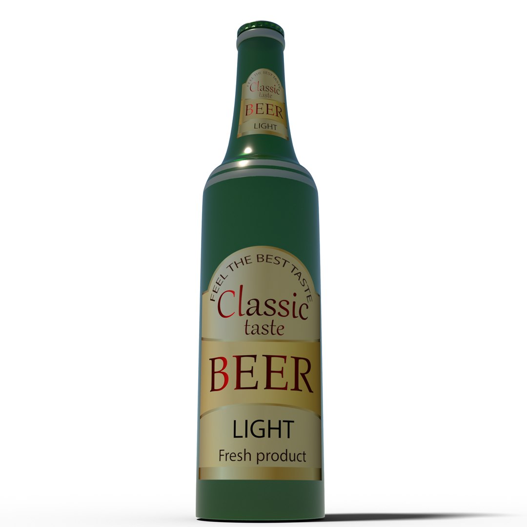 3D model Beer Bottle - TurboSquid 2078957