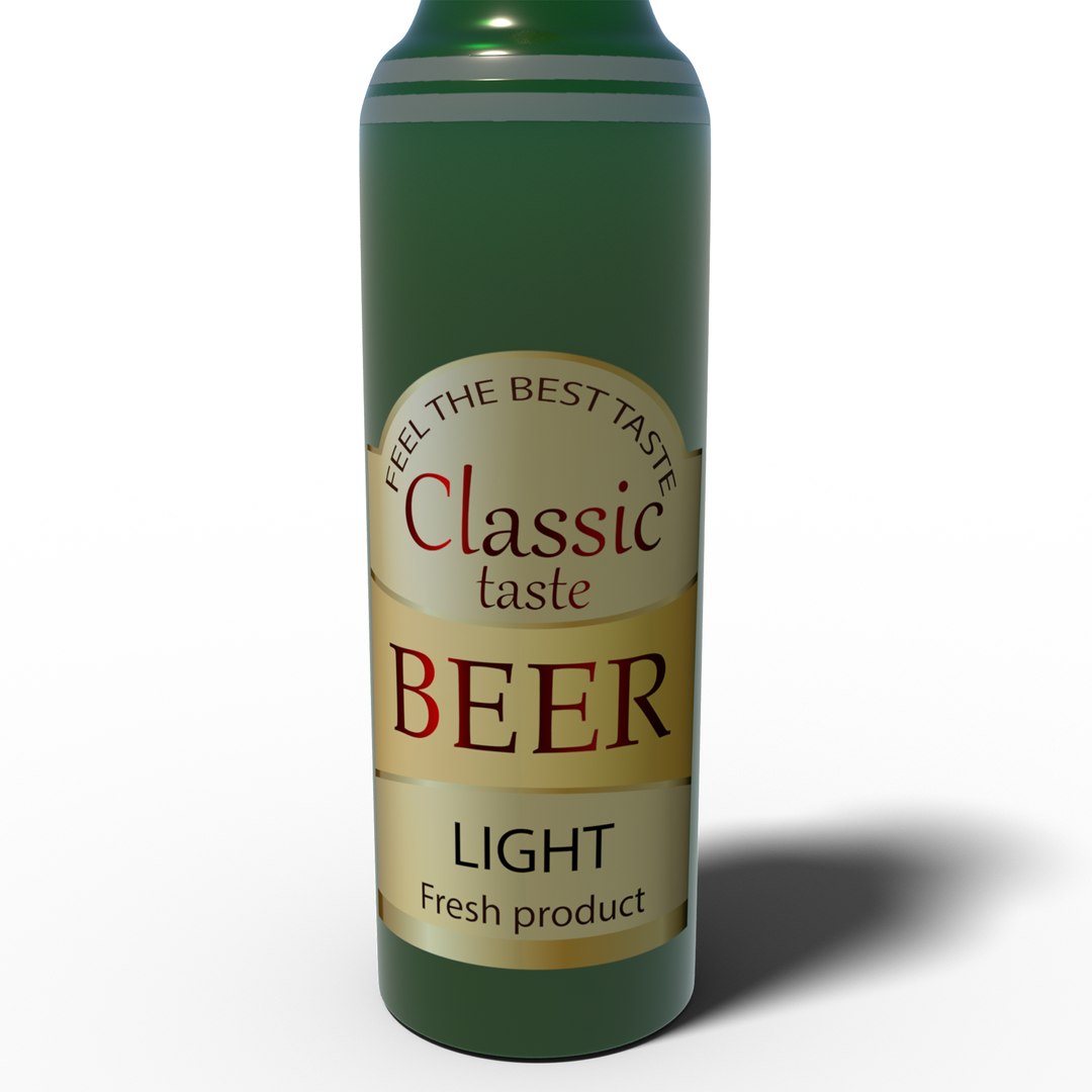 3D model Beer Bottle - TurboSquid 2078957