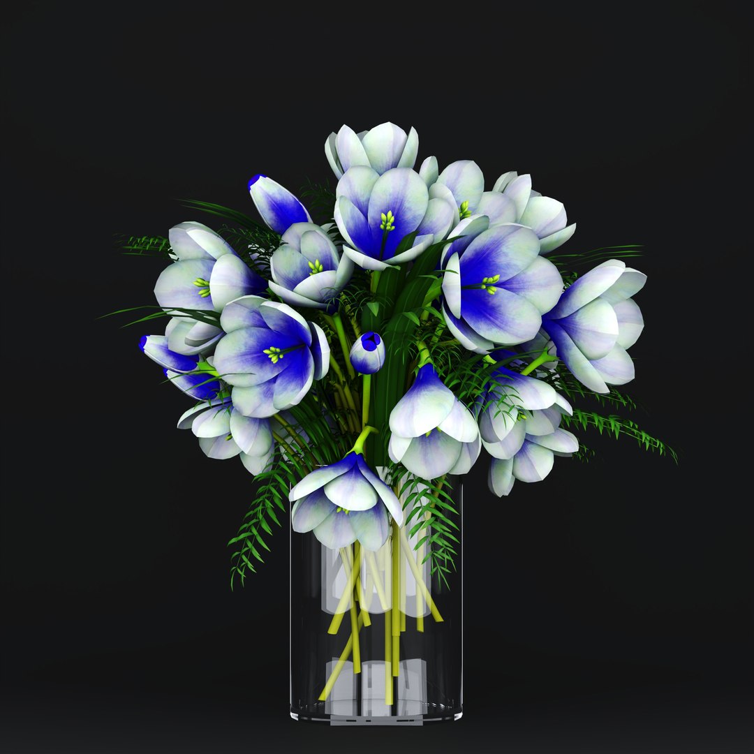 3D Indoor Plant Flower In A Pot 3D Model Model - TurboSquid 2157823