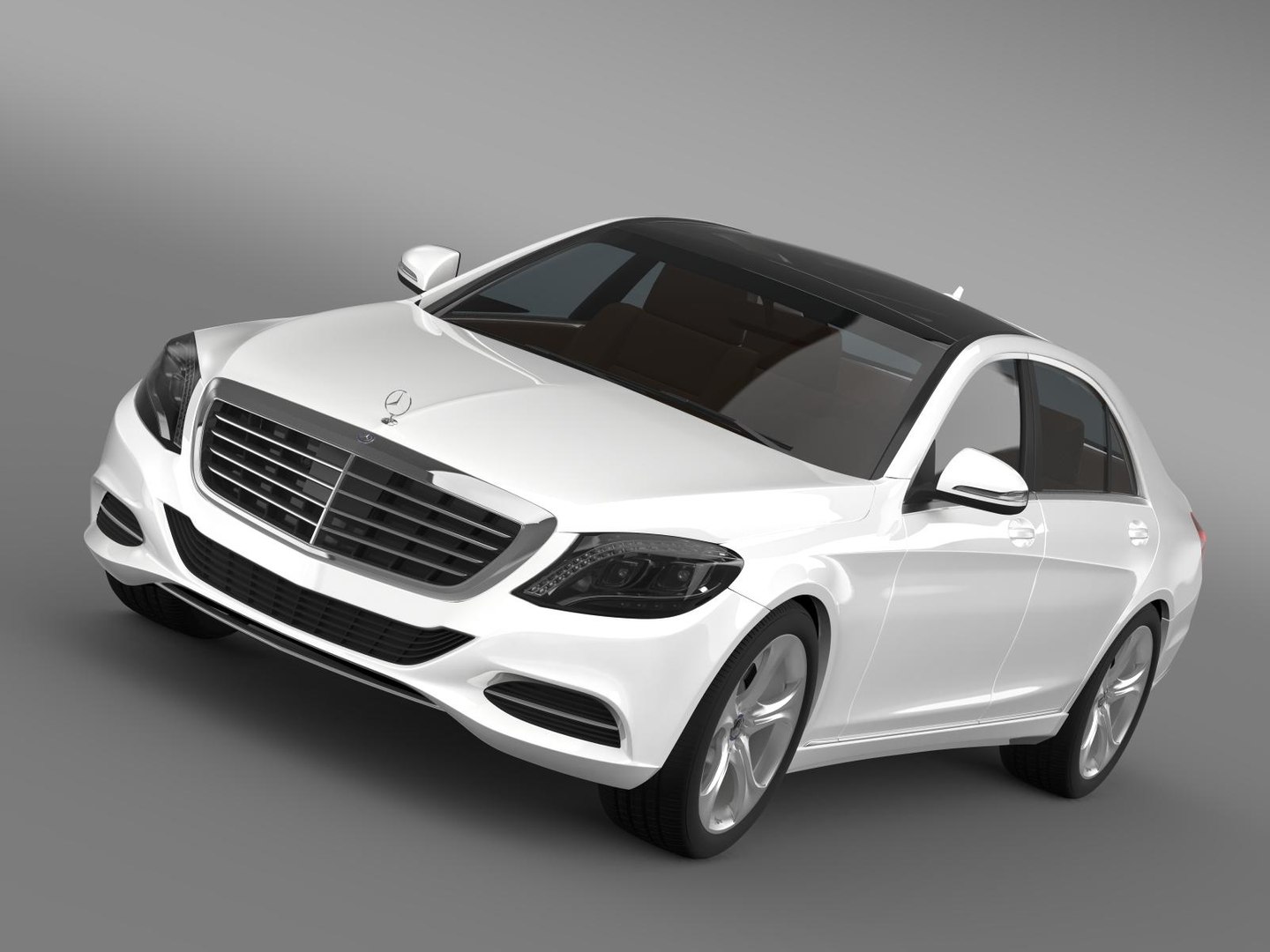 Mercedes Benz S 400 3d Model