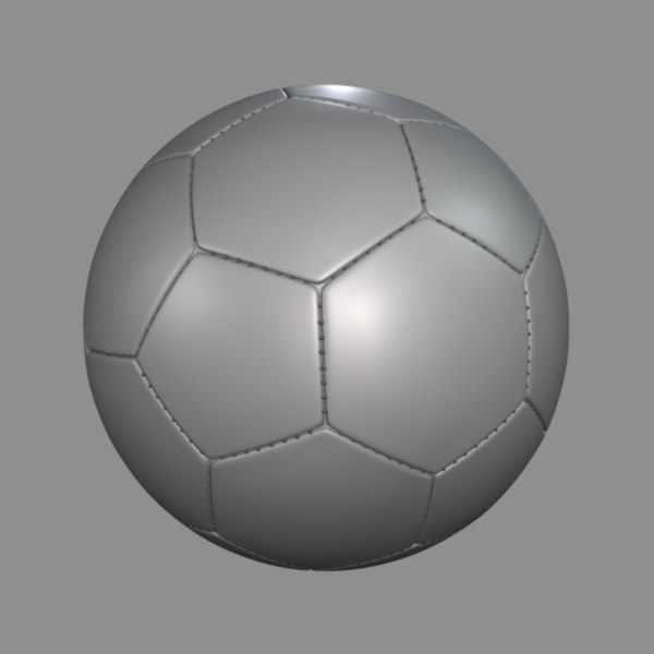 soccer ball stitch 3d model