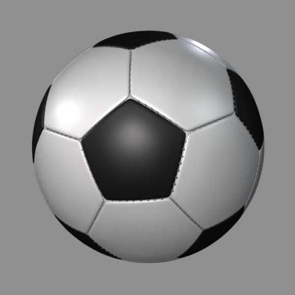 soccer ball stitch 3d model