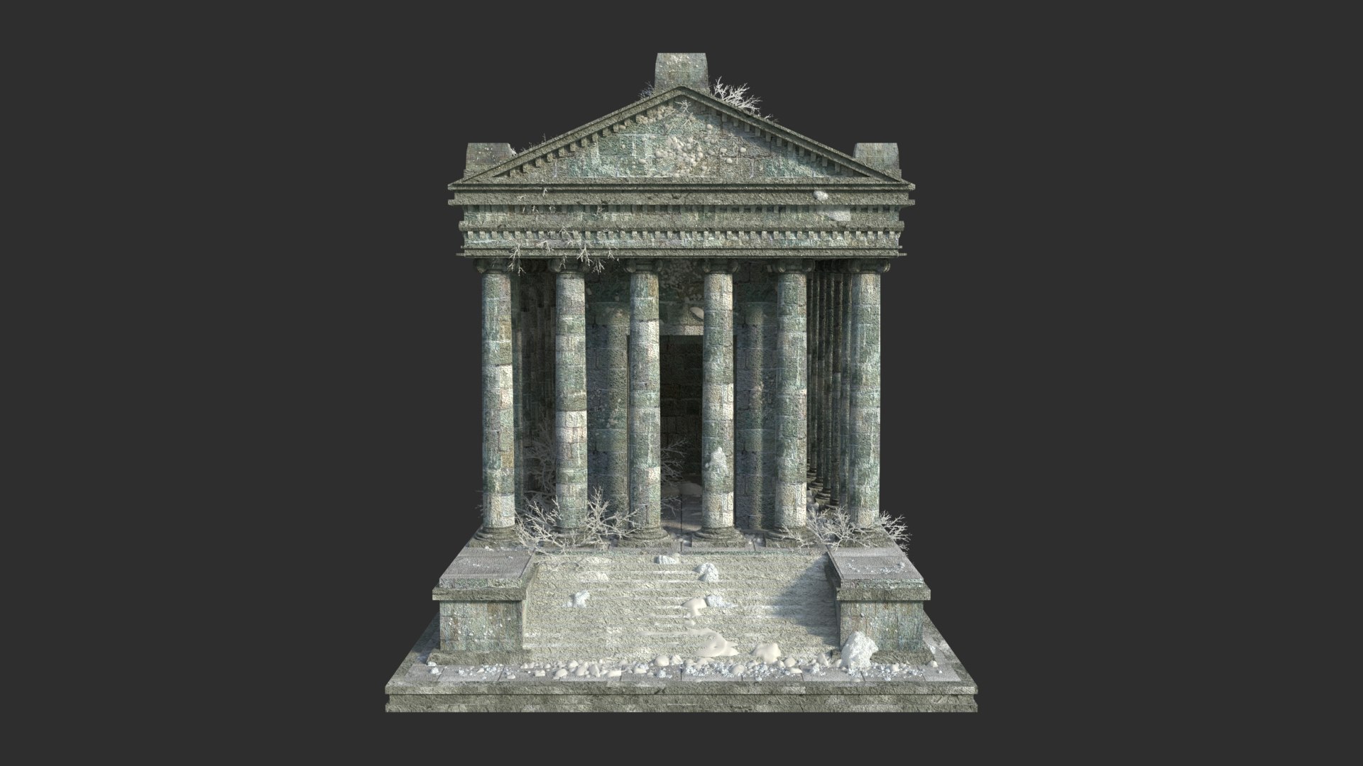 Garni Temple 3D - TurboSquid 2283141