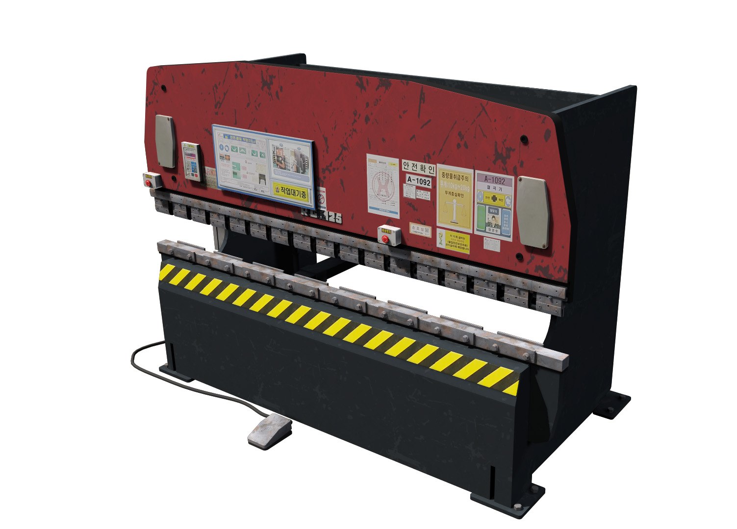 Bending Machine 3D - TurboSquid 1348029