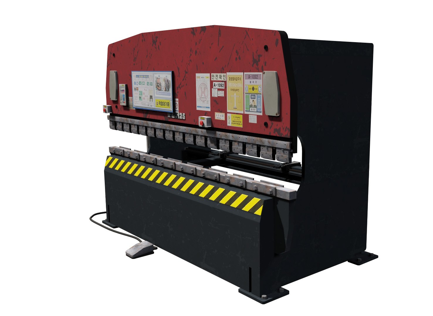 Bending Machine 3D - TurboSquid 1348029