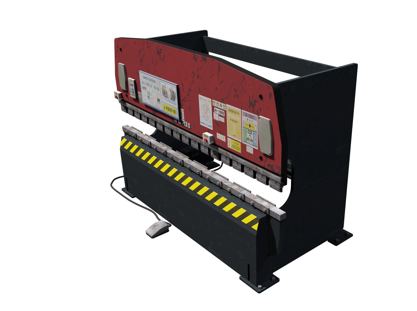 Bending Machine 3D - TurboSquid 1348029