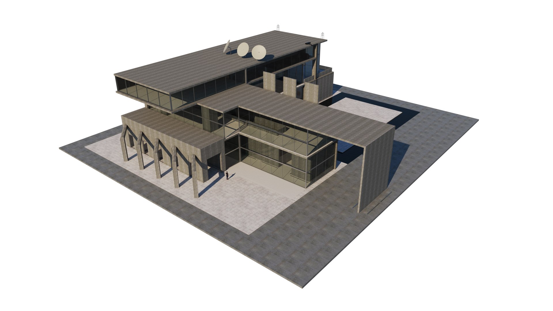 3D model Research Center - TurboSquid 1766639