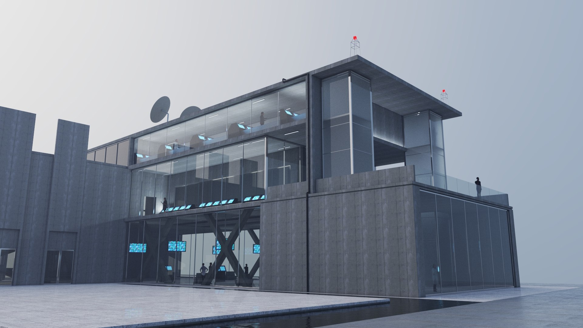 3D model Research Center - TurboSquid 1766639