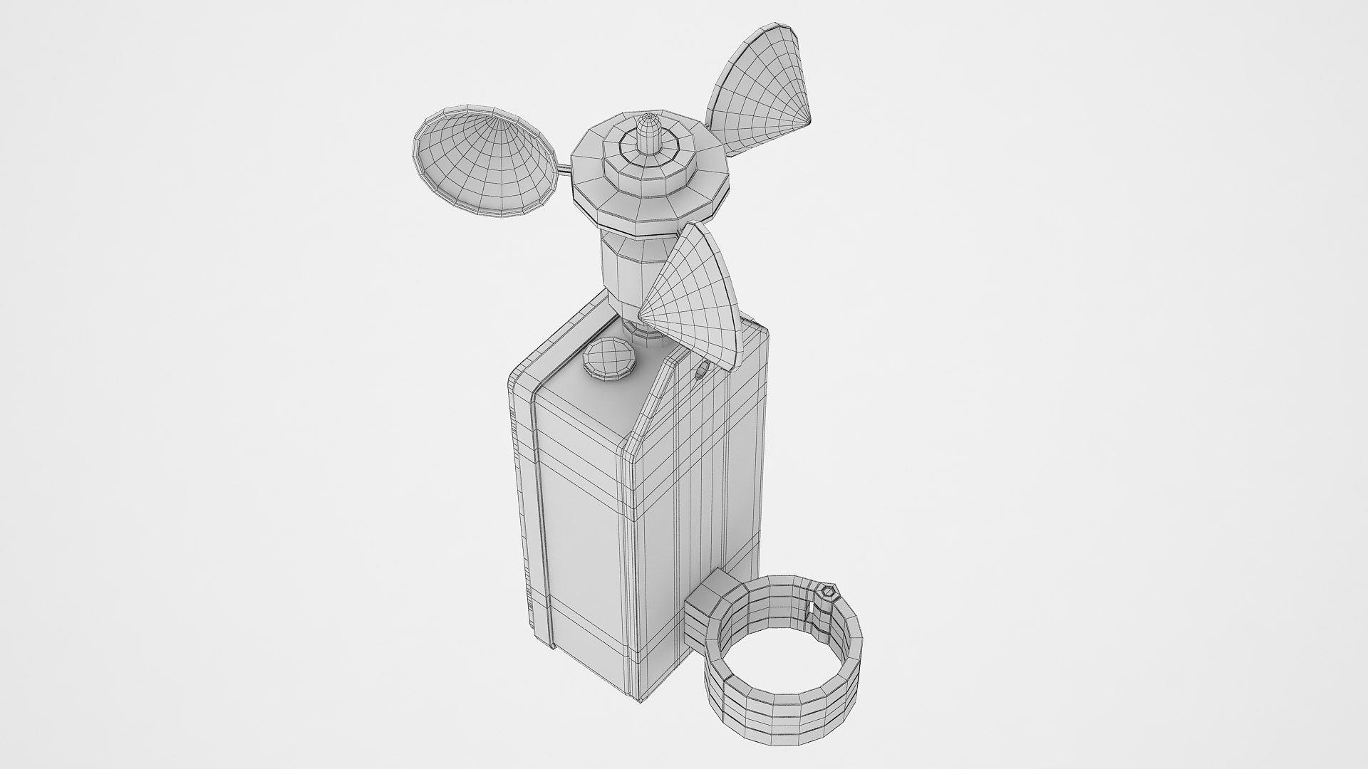 3D Wireless Wind Speed Model - TurboSquid 1712723