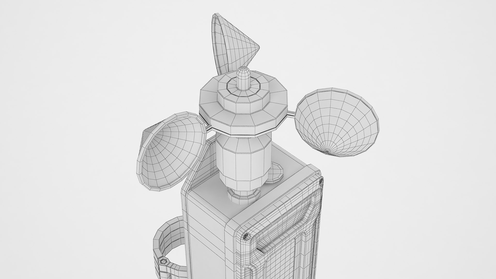 3D Wireless Wind Speed Model - TurboSquid 1712723