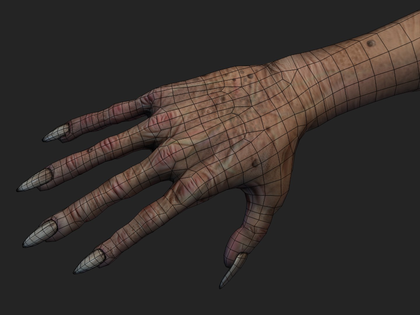 3D Hand Old Man Model | 1146733 | TurboSquid