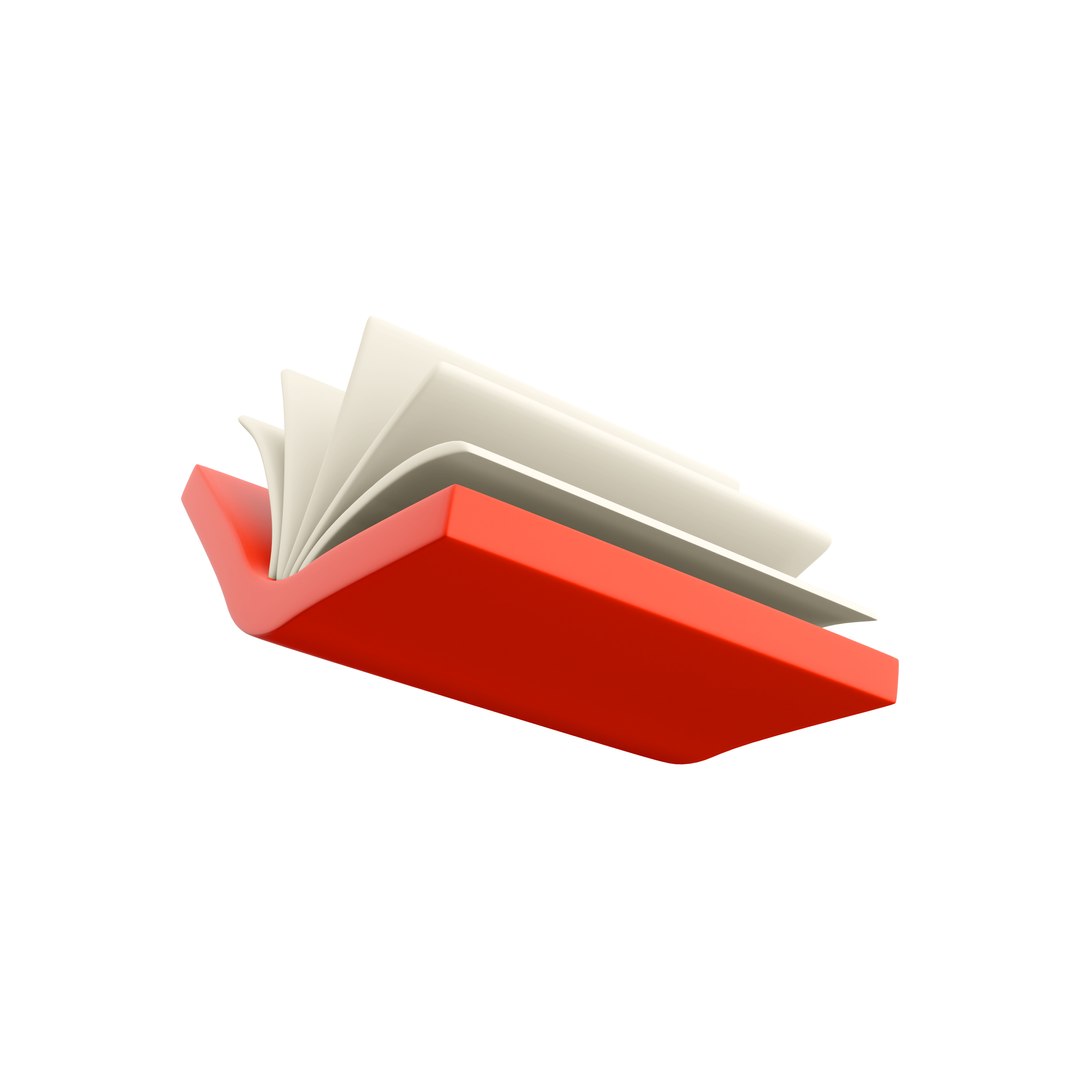 3D Open Book Model - TurboSquid 2013875
