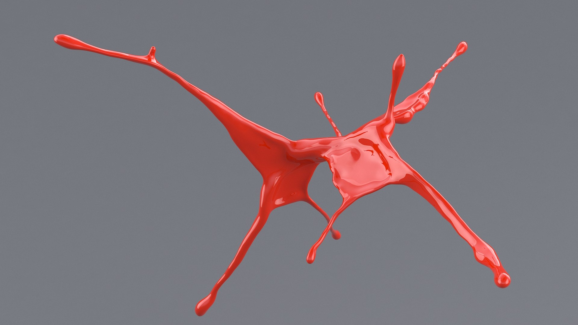 Abstract Liquid Splash 7 07 model - TurboSquid 1720235