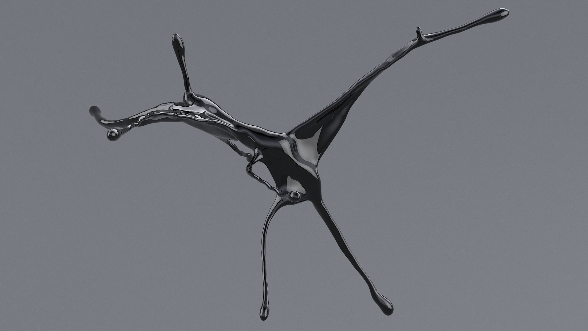 Abstract Liquid Splash 7 07 model - TurboSquid 1720235