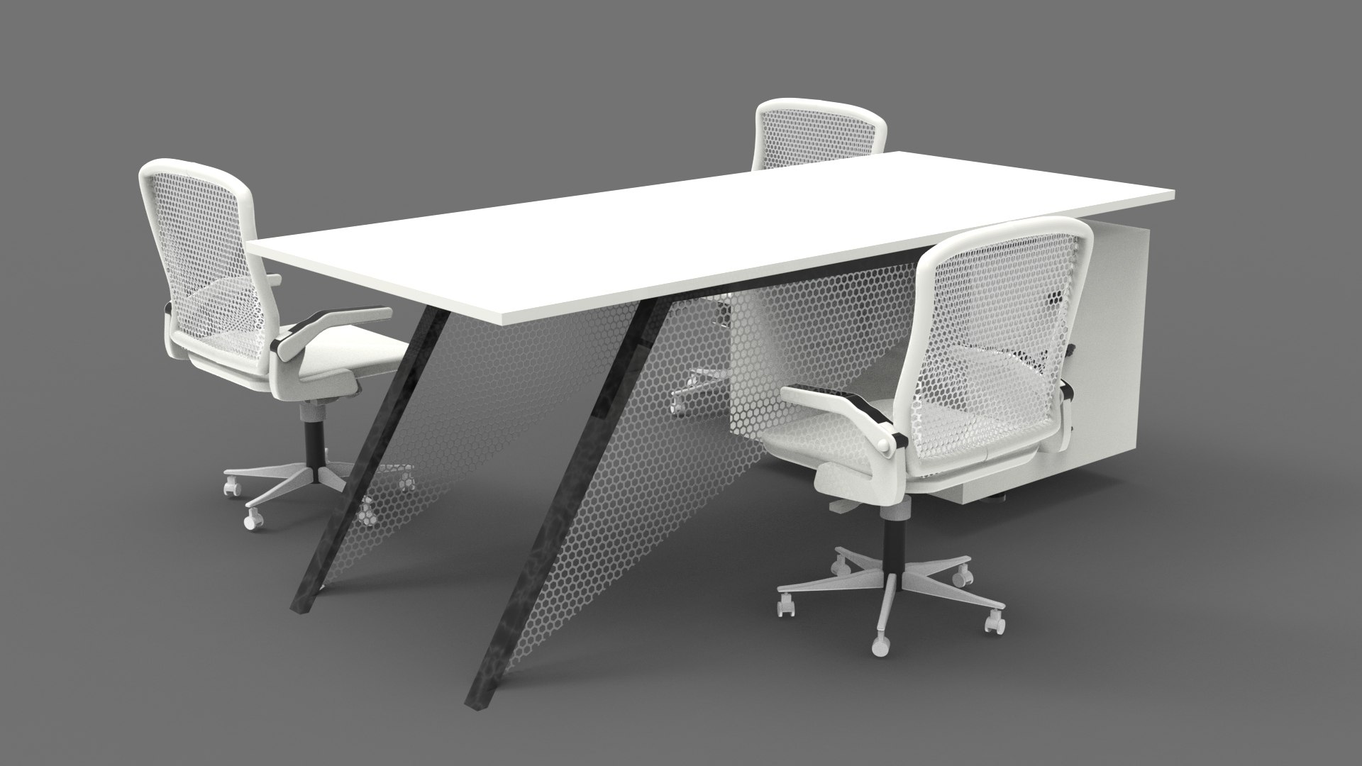 Office Setup - 03 3D Model - TurboSquid 2186229