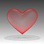 3d model heart symbol
