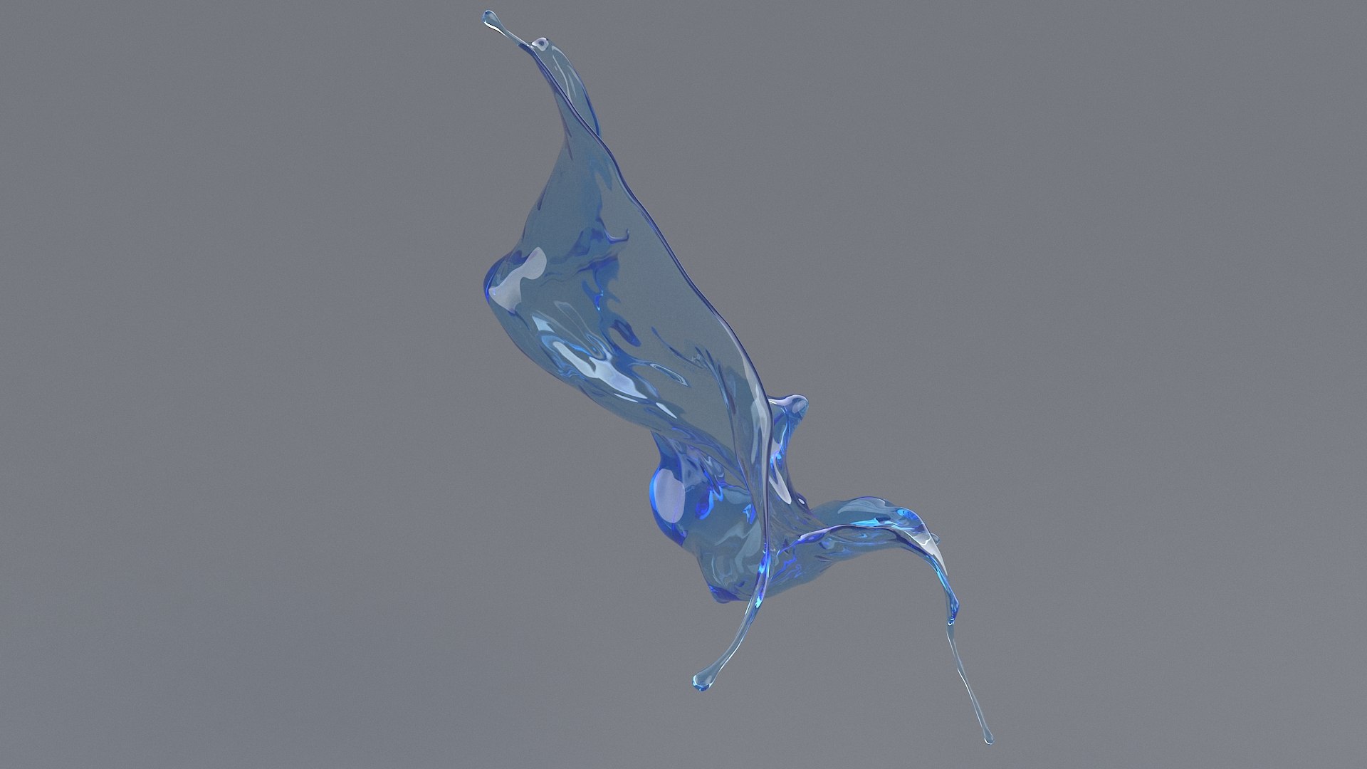 3D Model Splash Flat 05 - TurboSquid 1718098